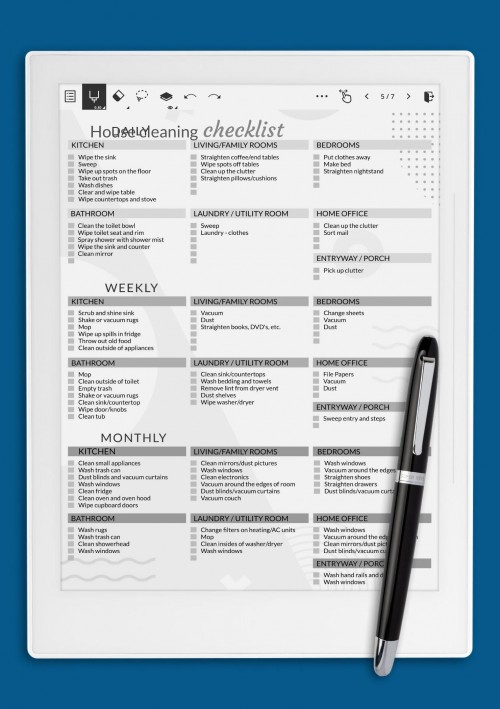 Get Supernote Productivity Planner Templates 2024 - 2025, Download Free ...