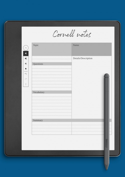 Get Kindle Scribe Teacher Planner Templates 2024 - 2025, Download Free ...