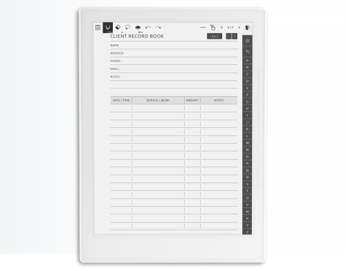 Work & Business Planners